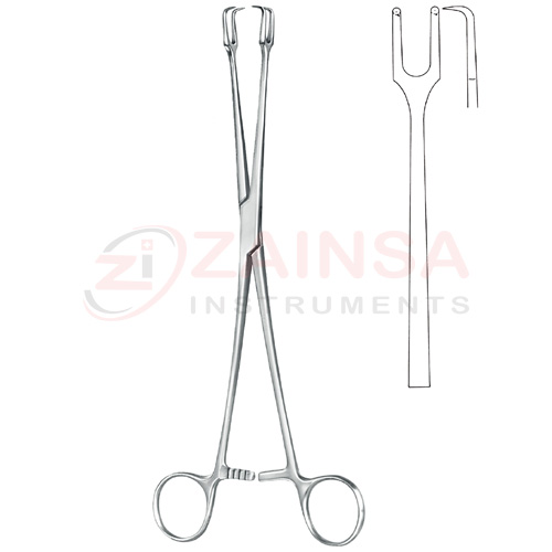 Teeth Straight Schröder Uterine Tenaculum Forceps – Zainsa Instruments