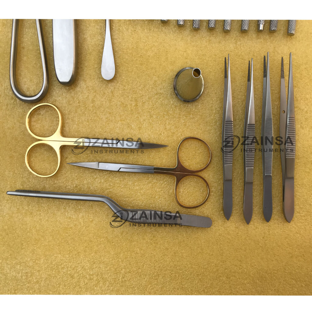 Micro Ear Surgery Set, ENT Instruments Set, Tympanoplasty Set – Zainsa ...
