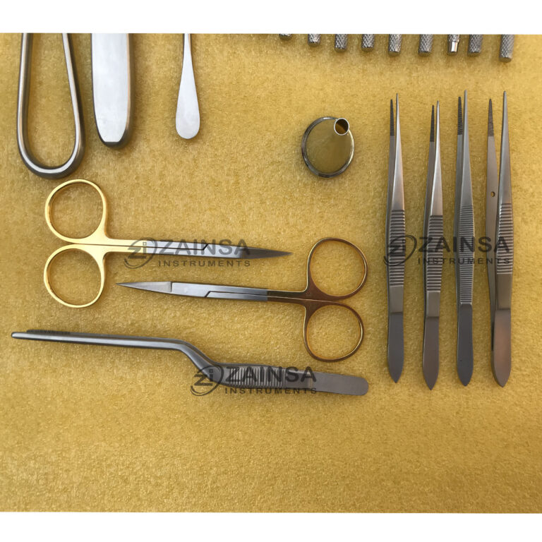Micro Ear Surgery Set, ENT Instruments Set, Tympanoplasty Set – Zainsa ...