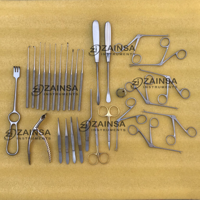 Micro Ear Surgery Set, ENT Instruments Set, Tympanoplasty Set – Zainsa ...