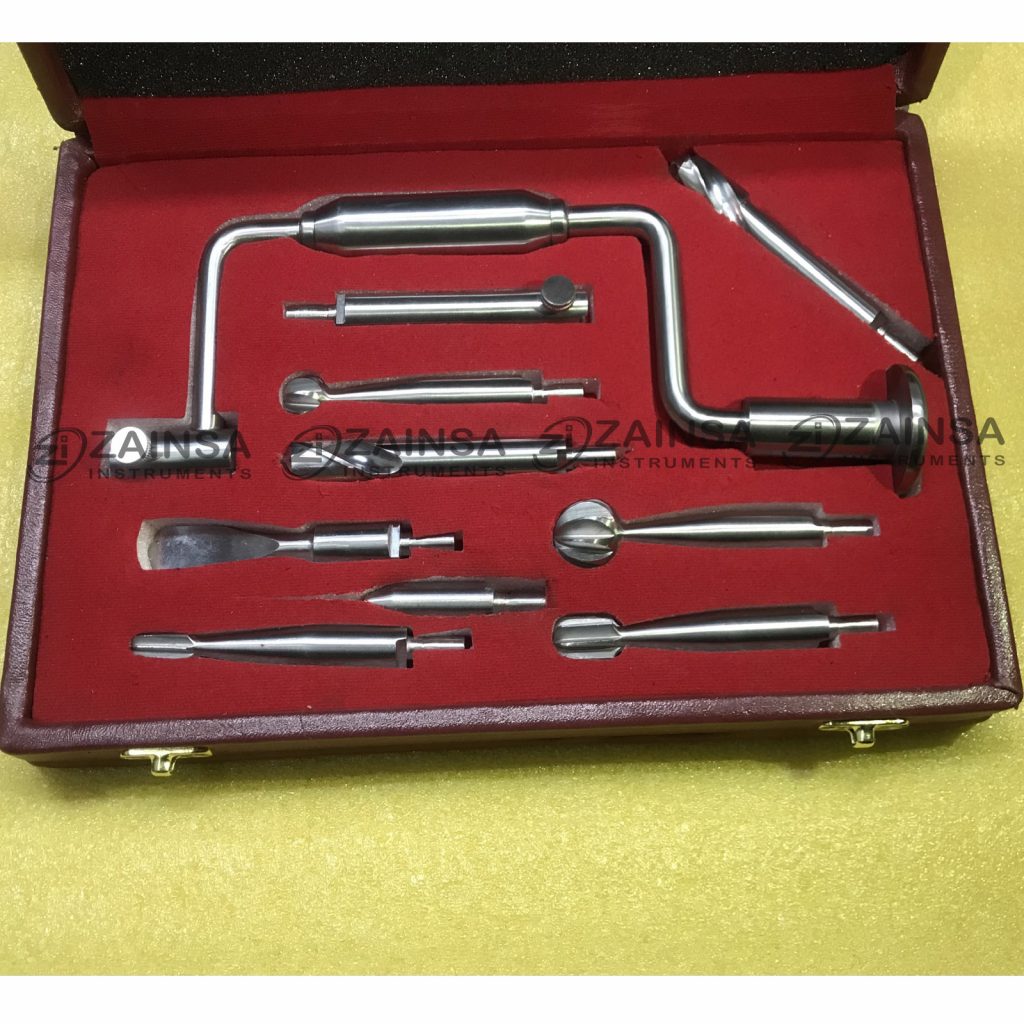 Hudson Brace Hand Drill Set Surgical Orthopedic Instruments – Zainsa ...